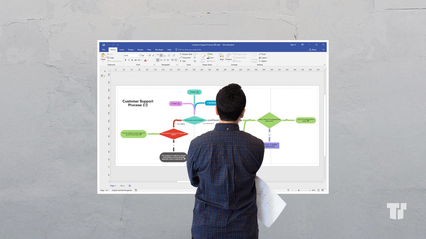 Flowcharts in Minutes, Not Hours: How Microsoft Visio Can Help You Impress!