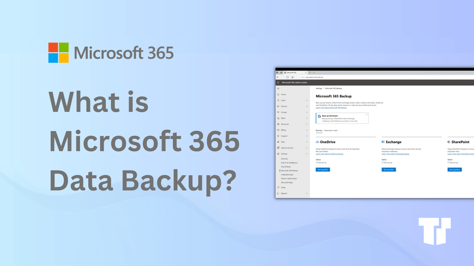 Backup and Recover your Data with the NEW Microsoft 365 Backup